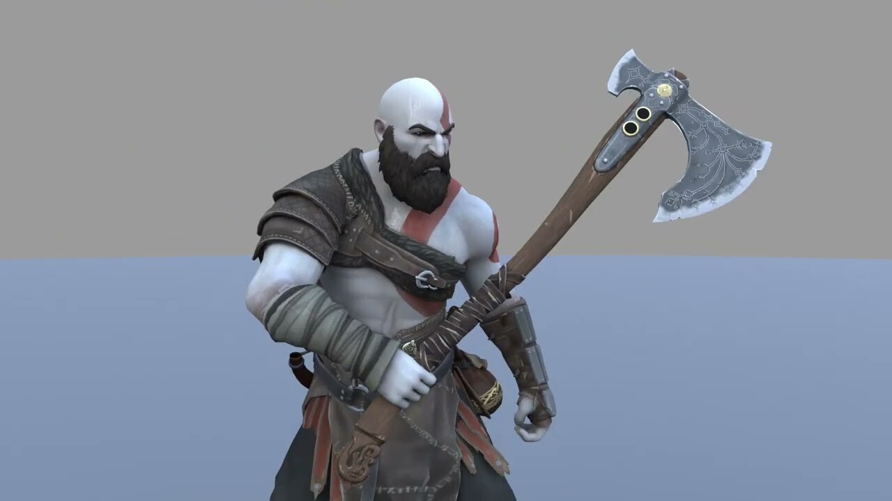 ArtStation - Kratos Animation