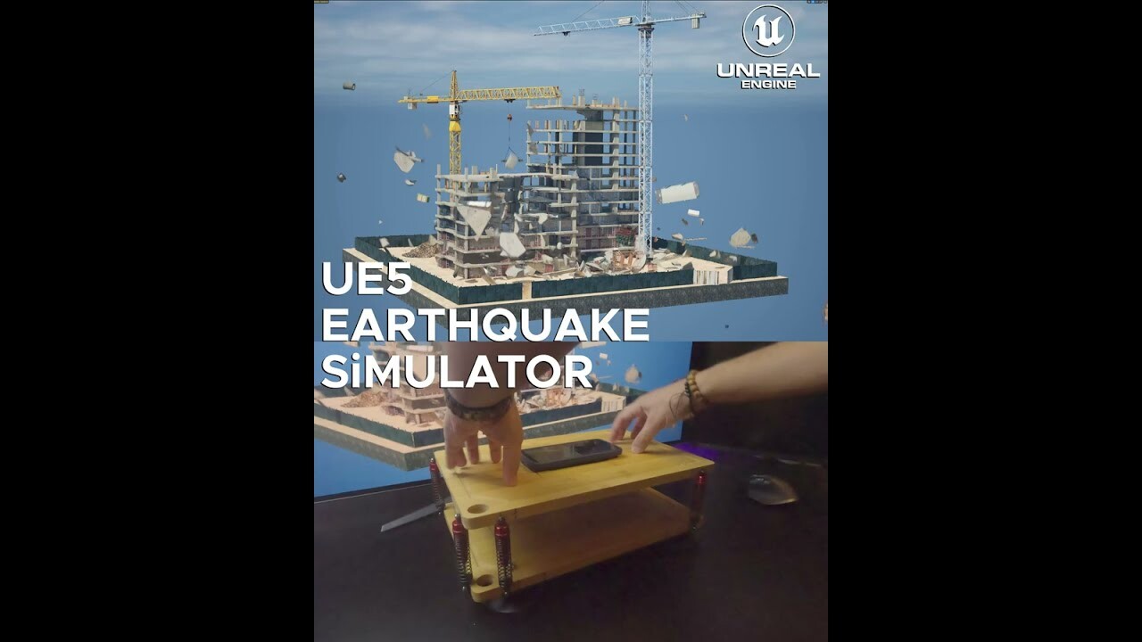 ArtStation - Shaking Things Up: Earthquake Simulator in UE5