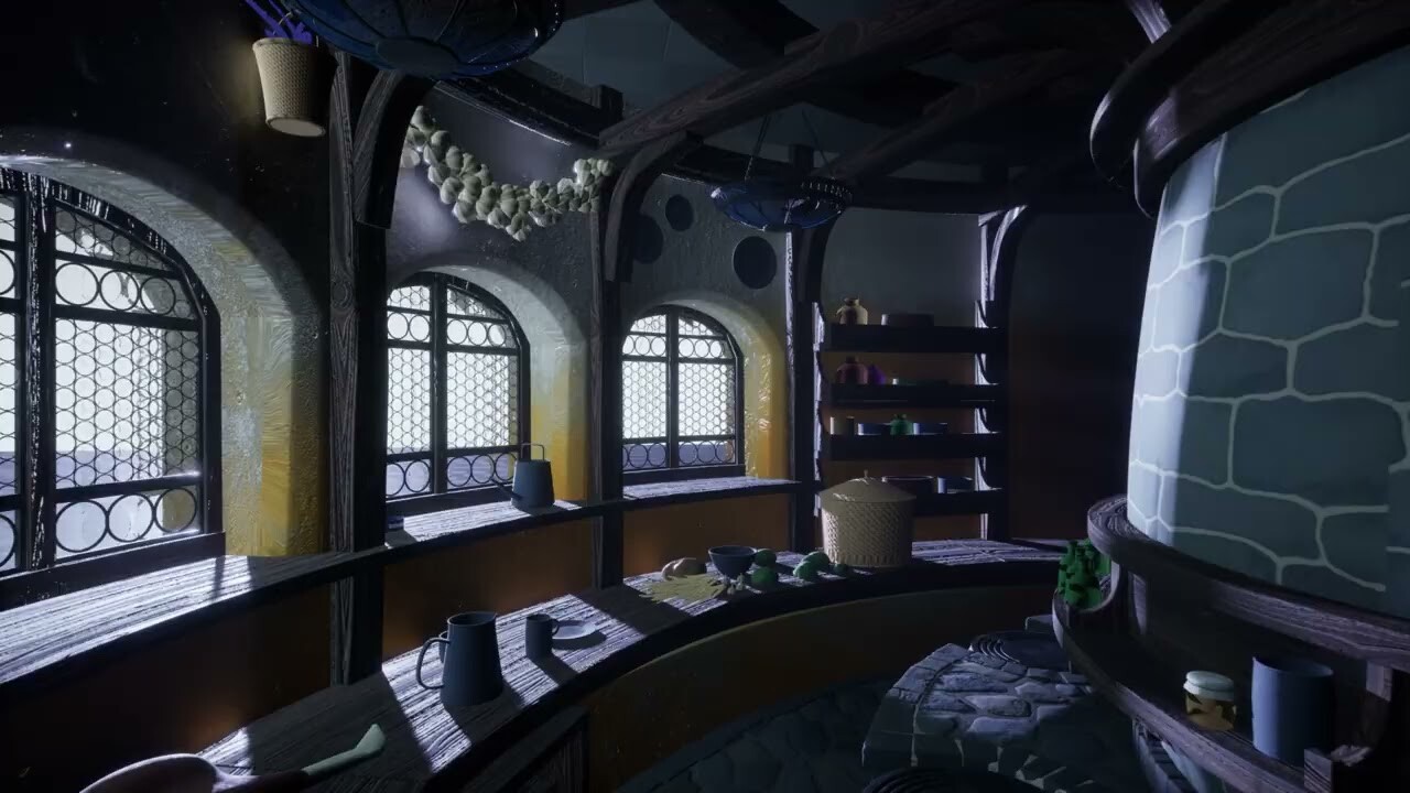 ArtStation - Cuisine Médiévale / Medieval kitchen