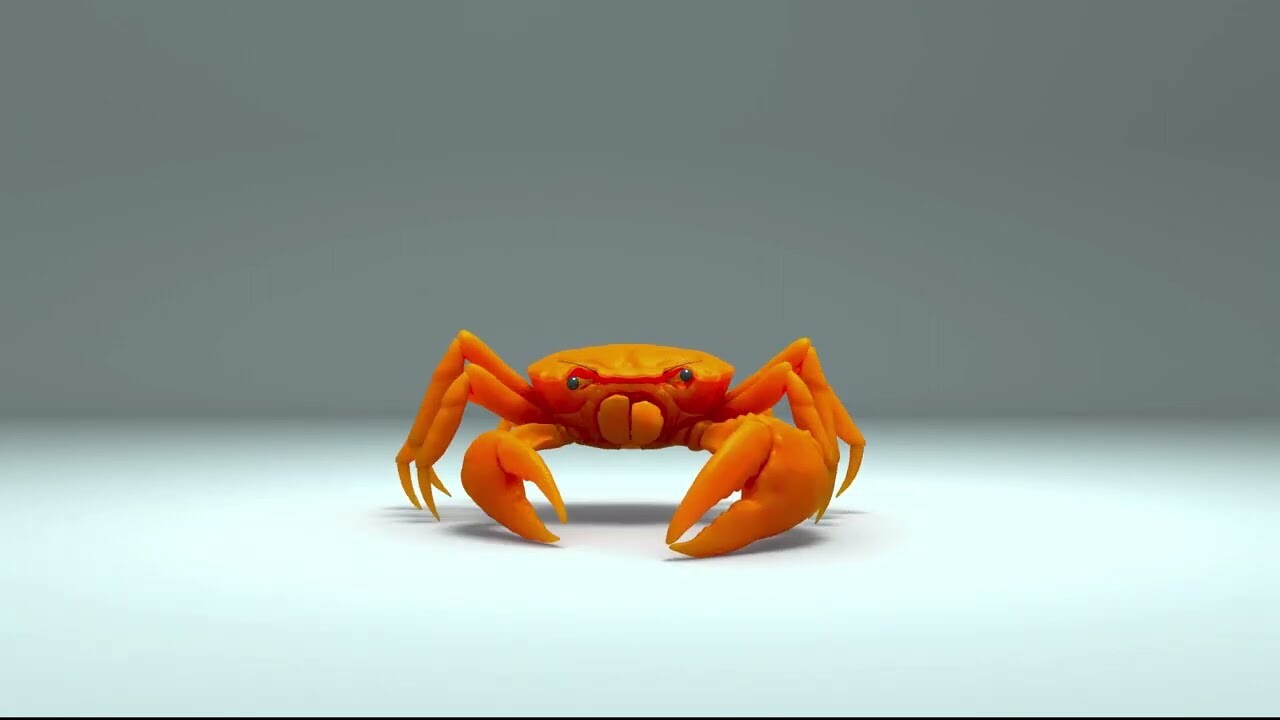 ArtStation - Crab animation