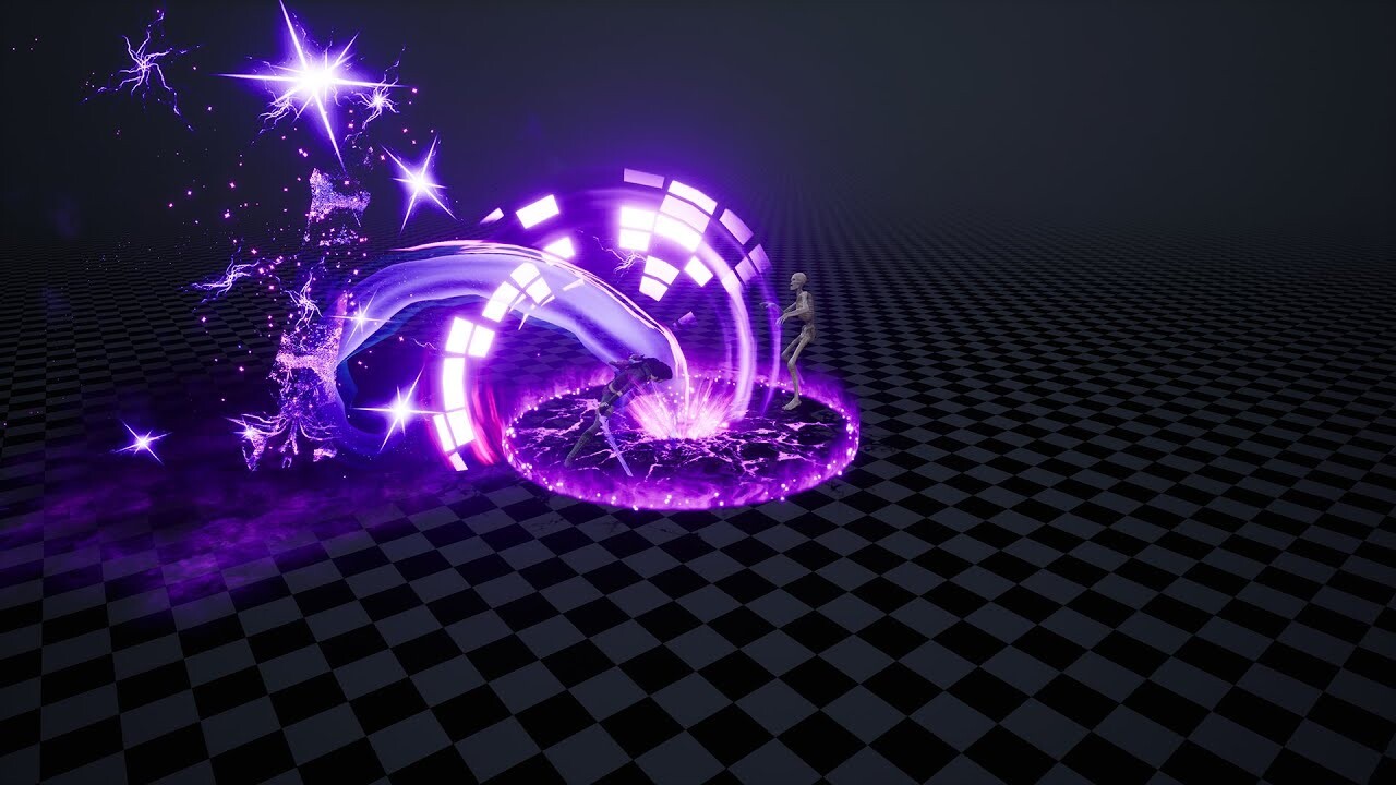 ArtStation - VFX - Skill Slash Combo