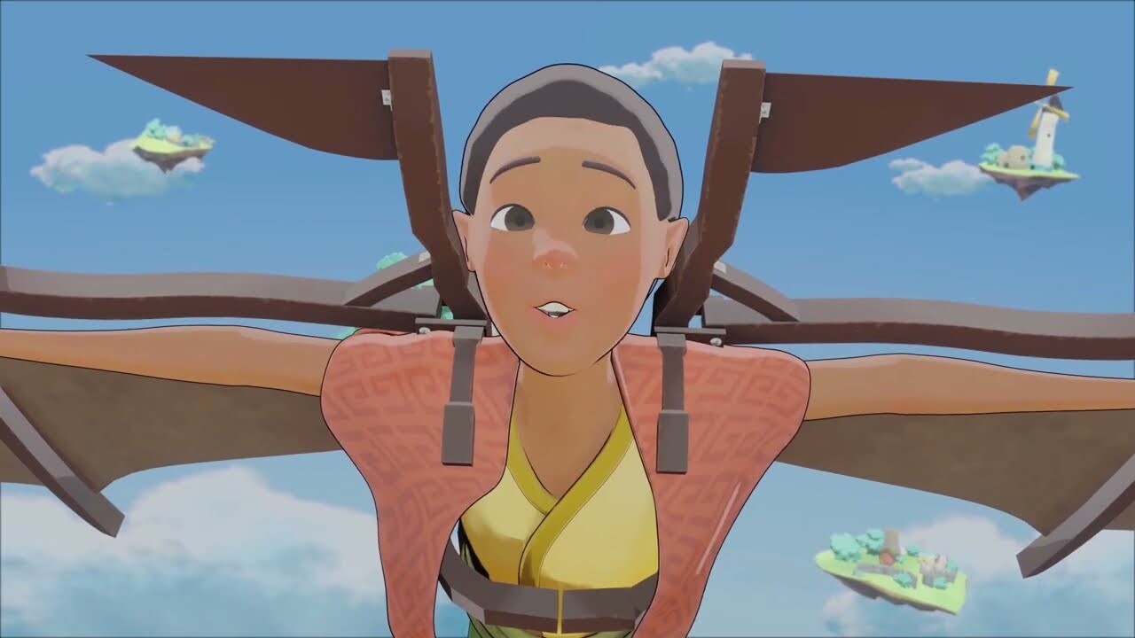 ArtStation - Flying Machine Complete