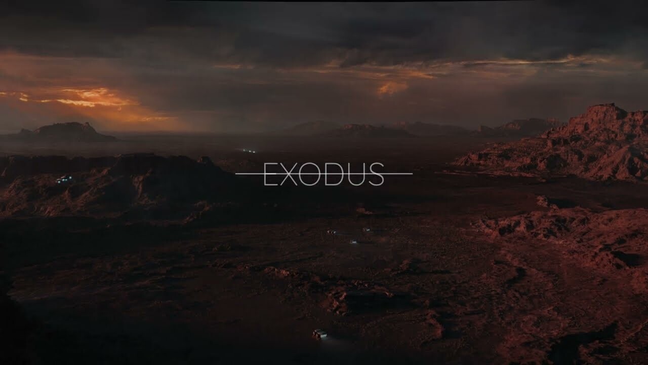 ArtStation - EXODUS - Personal ENV/DMP Project