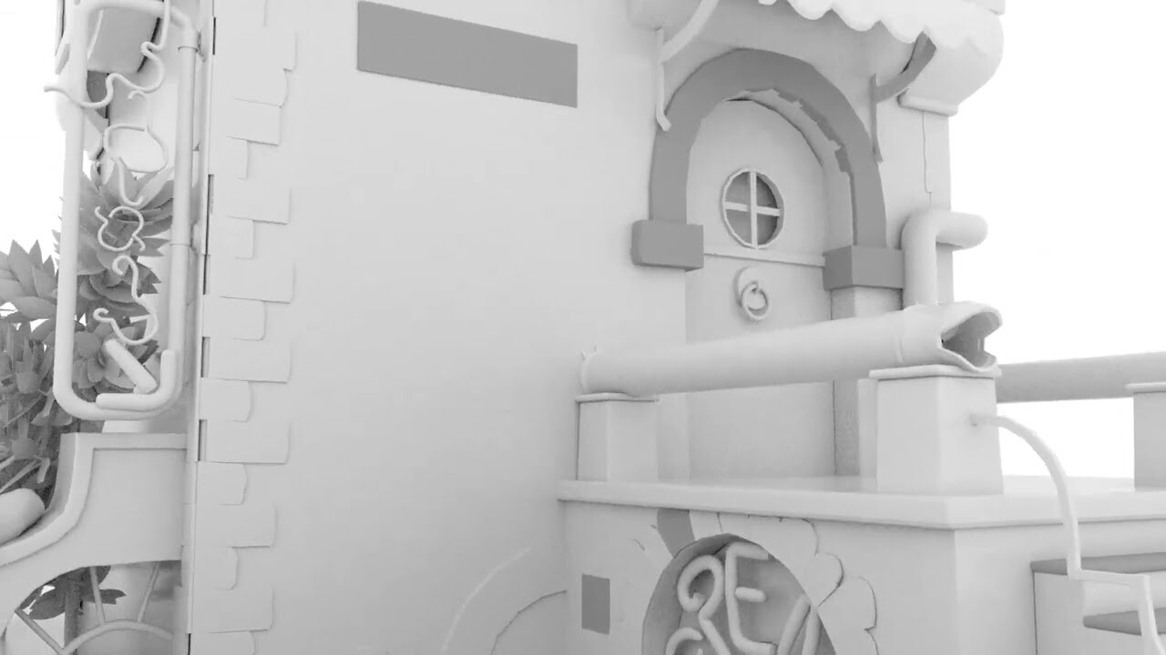 ArtStation - Magical shop Render