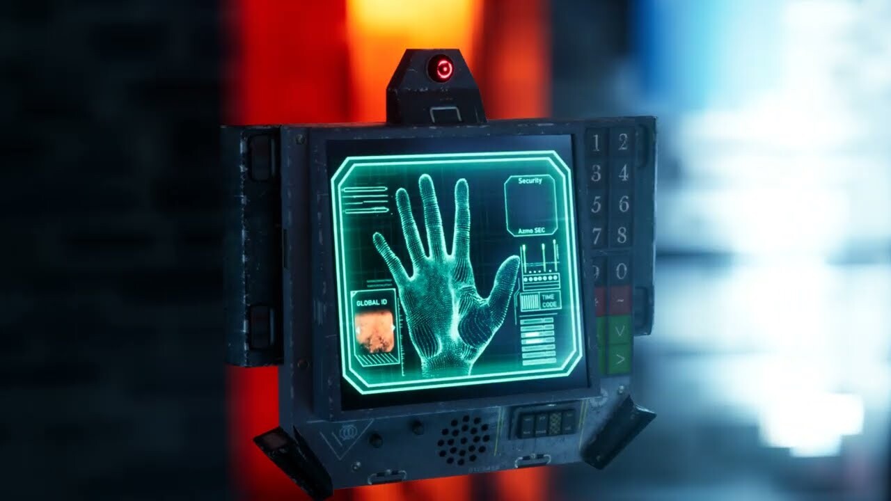 ArtStation - NexusLock Biometric Handprint Lock