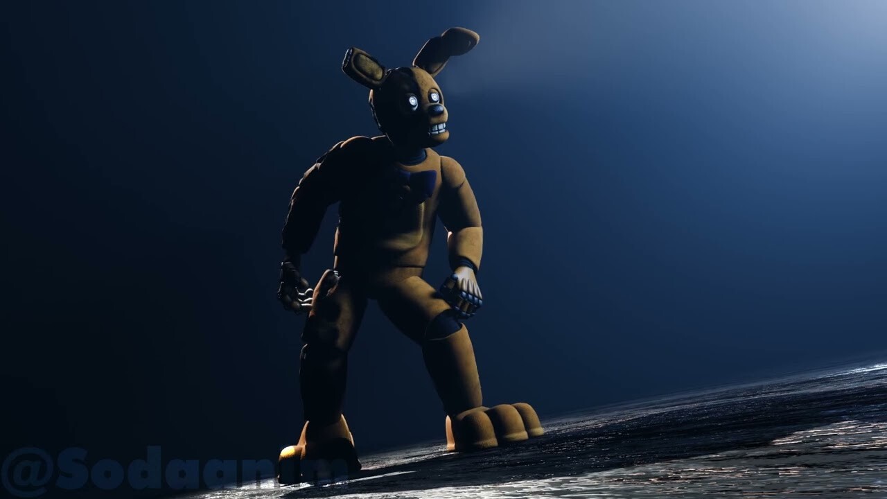 Soda - [FNAF] Spring Bonnie Walk Cycle [ANIMATION PRACTICE]