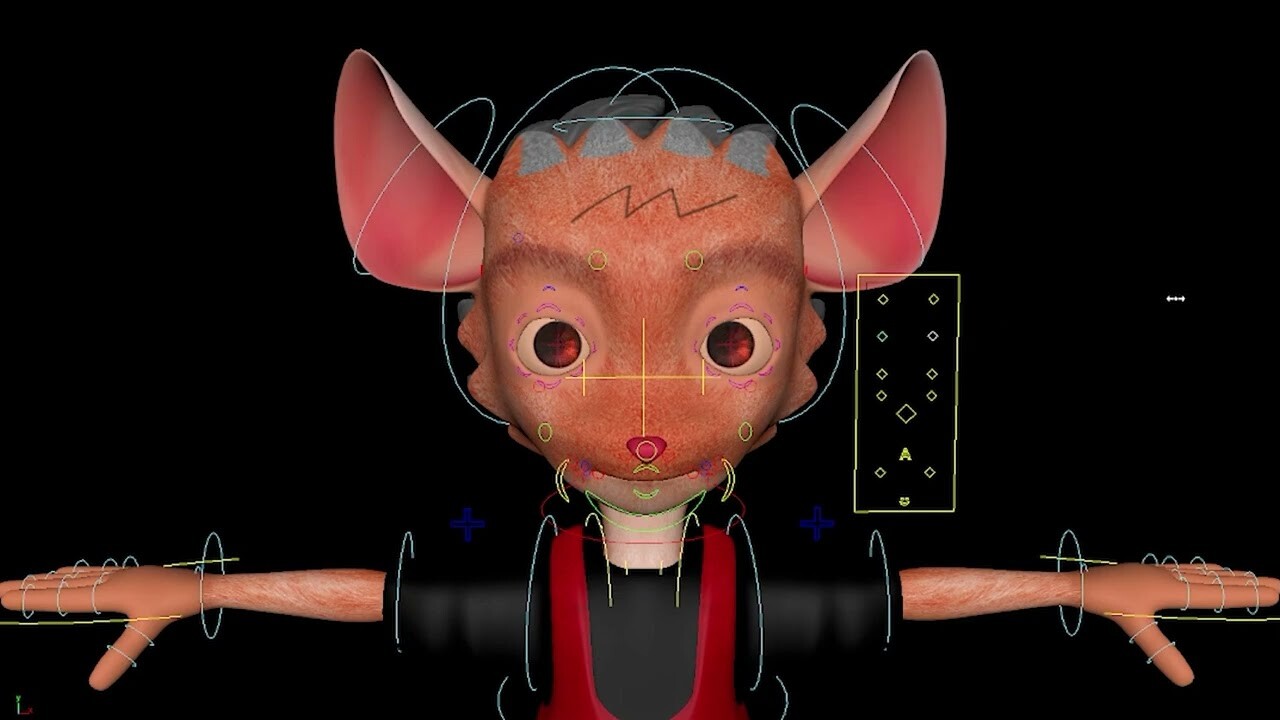 ArtStation - Dog Character Rig