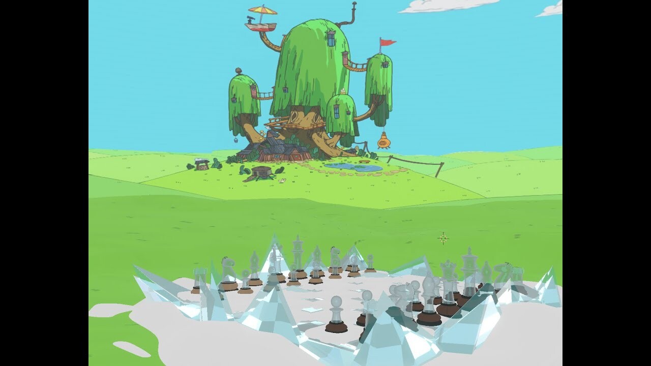 ArtStation - .Adventure Time Chess Board
