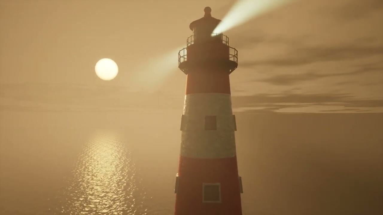 ArtStation - Lonely Lighthouse