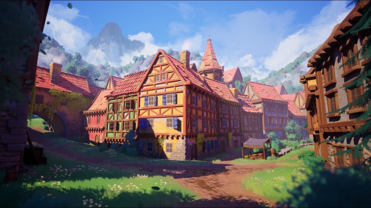 ArtStation - Stylized Village (UE5)