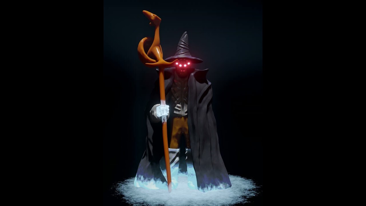 ArtStation - Stone and Spider Wizard