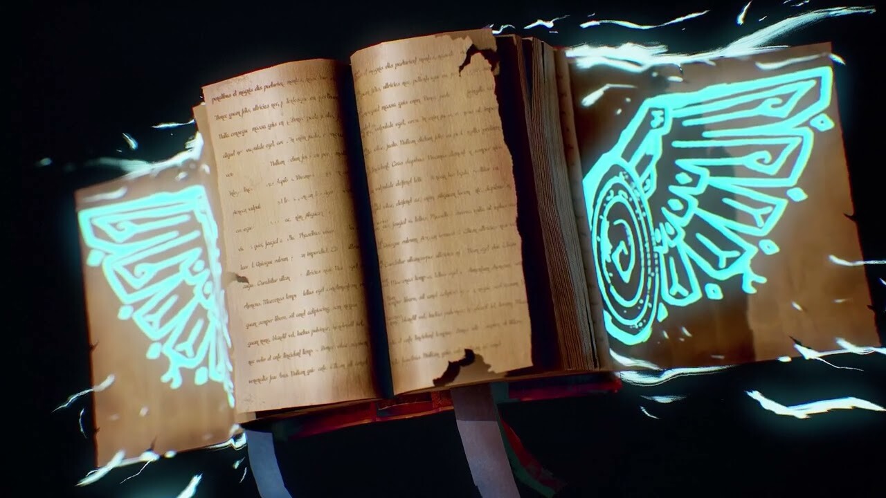 ArtStation - Tre Day Exam Project Magic Book