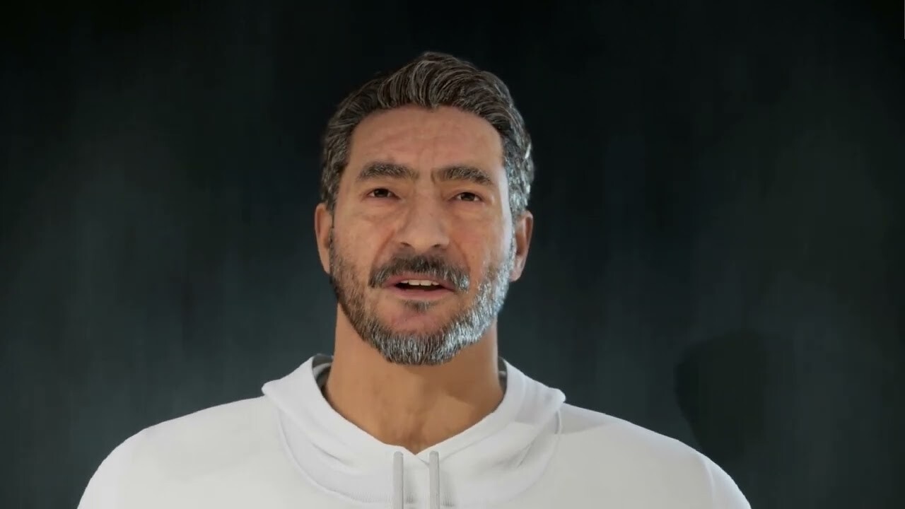 ArtStation - hand made face animation on metahuman Rig