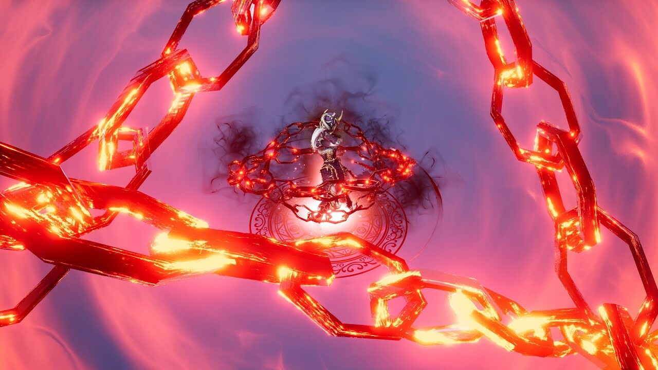 ArtStation - UE | Priest Debuff VFX Pack - Chain of Fate [4K]