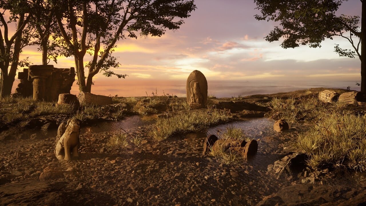 ArtStation - sunset unreal engine