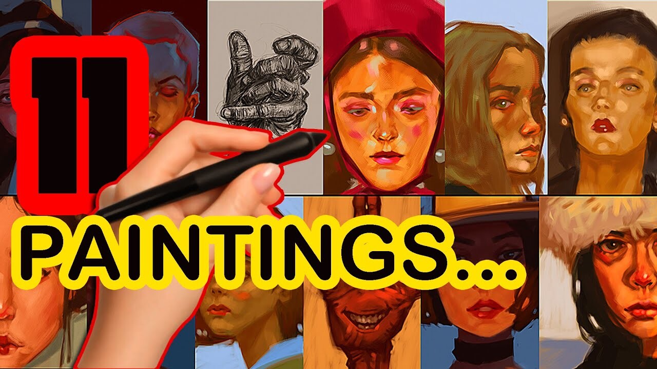 ArtStation - painting compilation