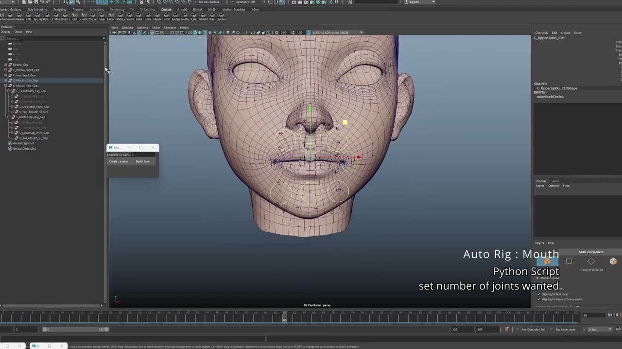 ArtStation - Auto Rig : Mouth