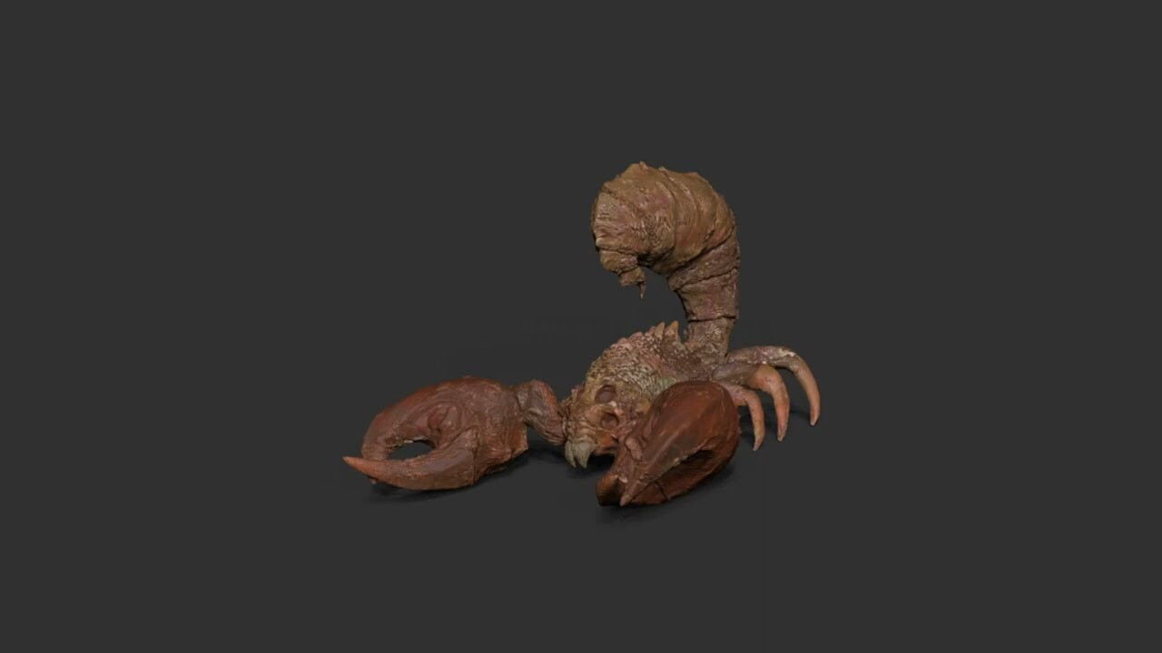 ArtStation - Scorpion concept art
