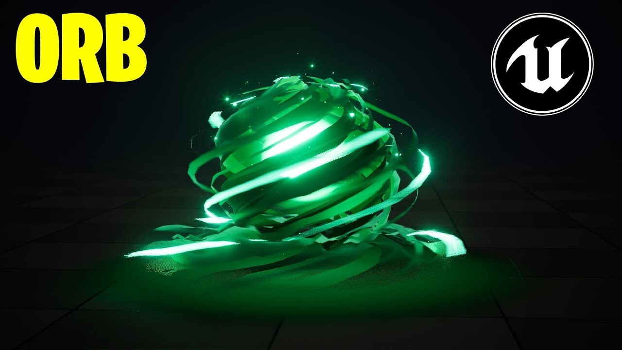 ArtStation - ORB in UE5.4 Niagara | For Patreons