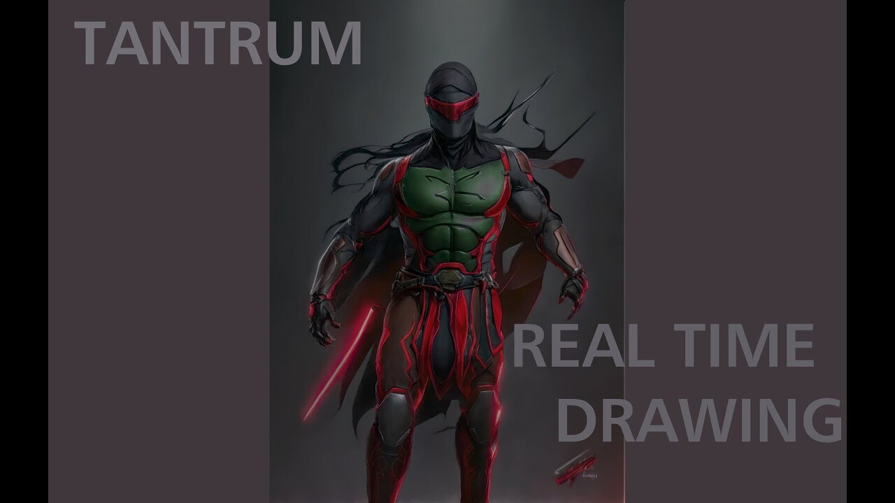 ArtStation - Ninja- Drawing