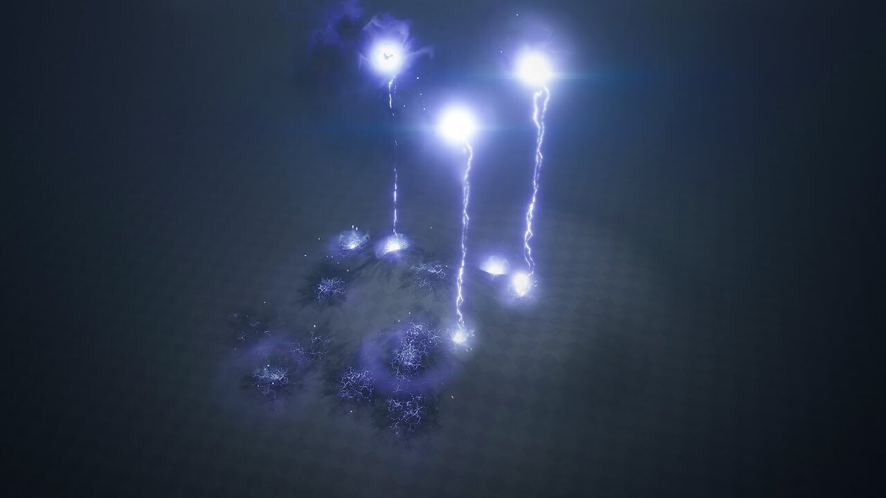 ArtStation - UE4 | Lightning Element VFX Pack - Lightning Wave [4K]