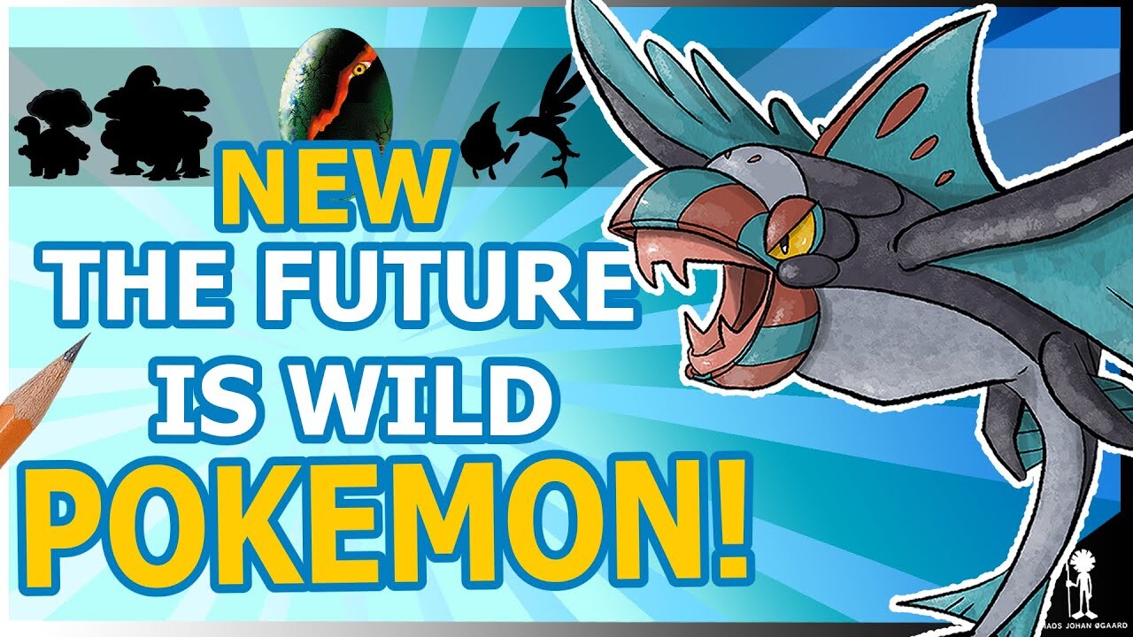 ArtStation - The Future Is Wild Inspired Pokemon | Hydonso Region 🐢🐟