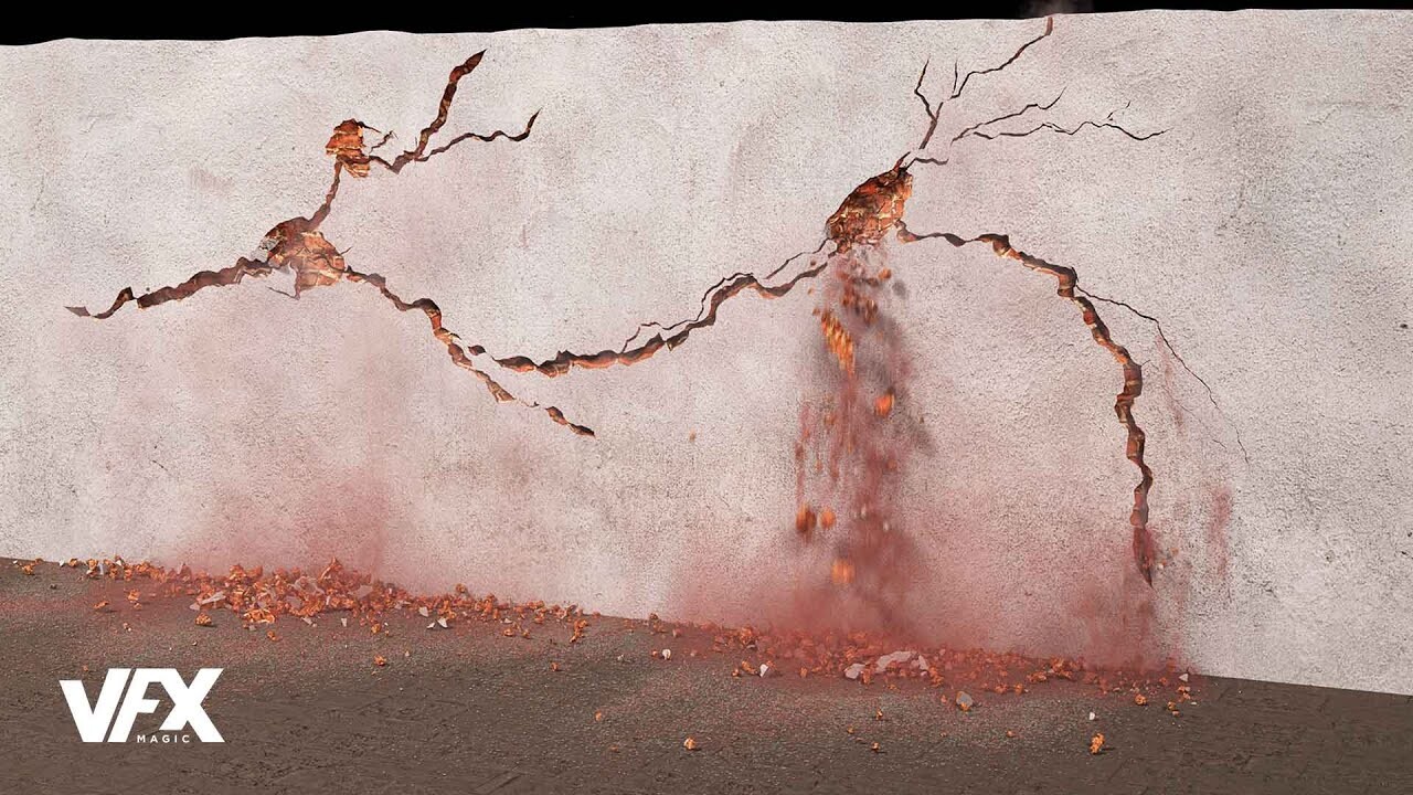 ArtStation - Houdini 20 Crack Effect ( Hip File )