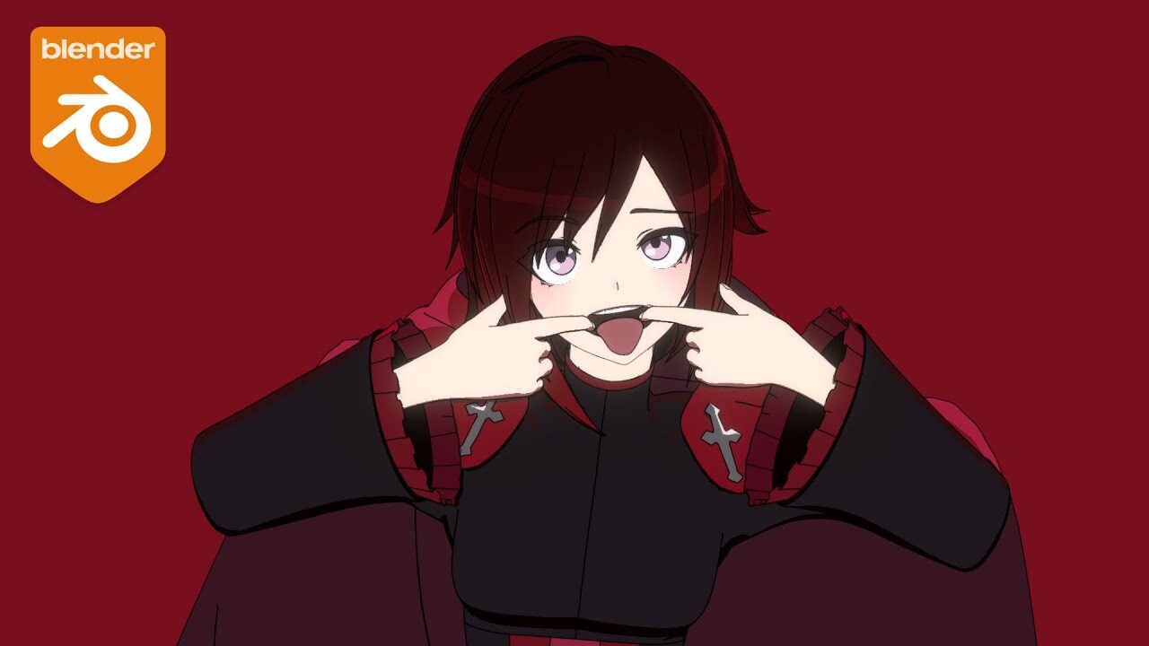 ArtStation - RWBY 3D character fanart