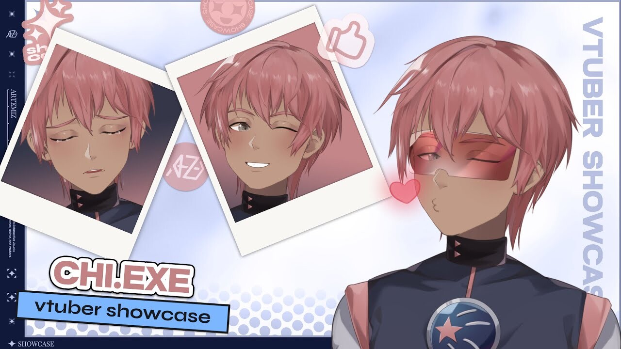 ArtStation - Chi exe Live2D VTuber Showcase