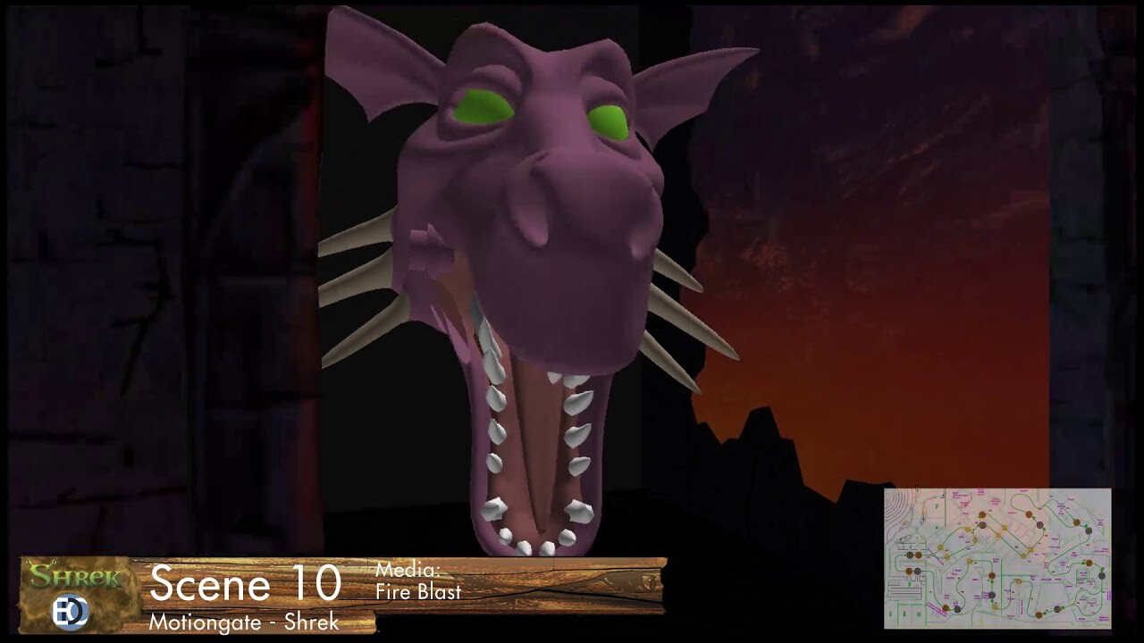 ArtStation - Shrek Theme Park Ride Project