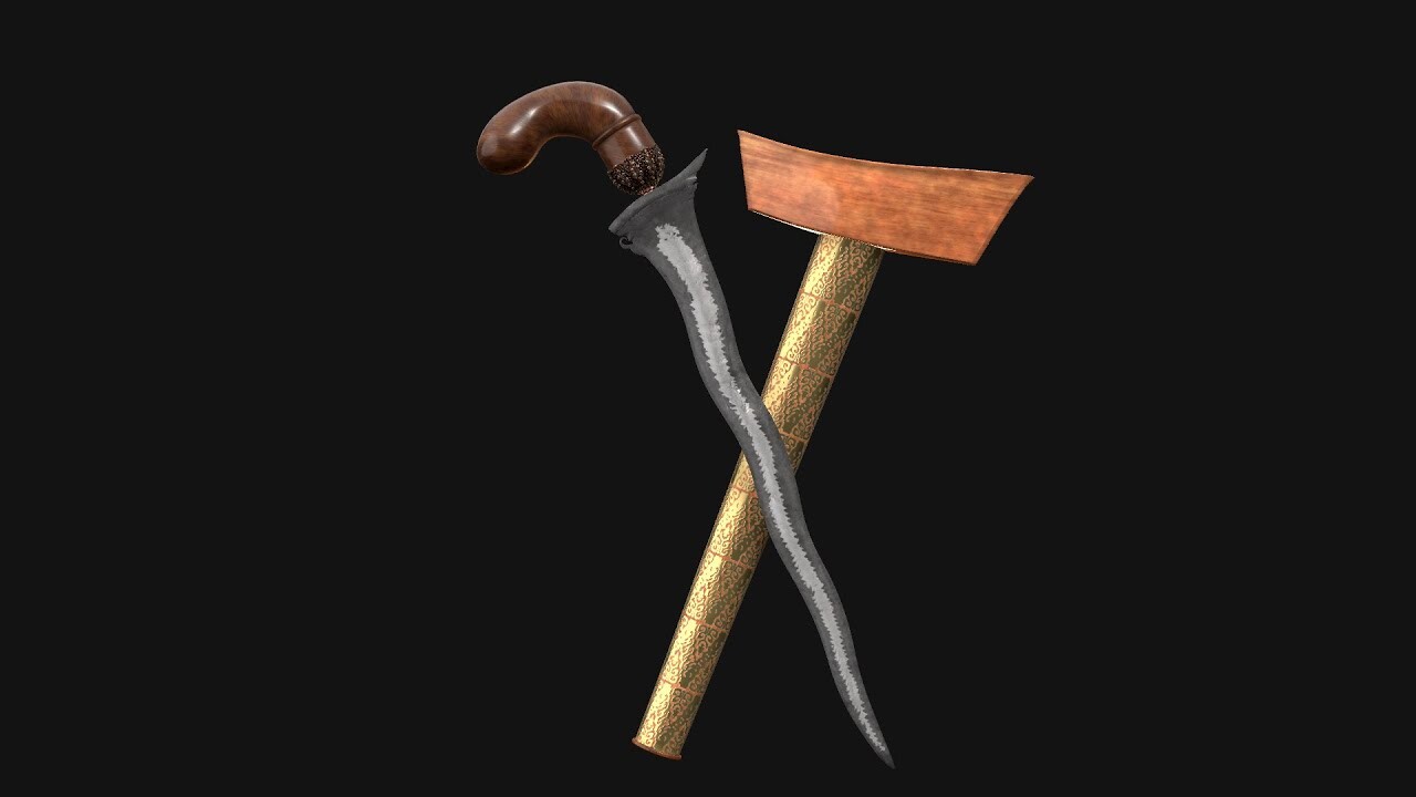 ArtStation - Keris | Traditional Malay Dagger