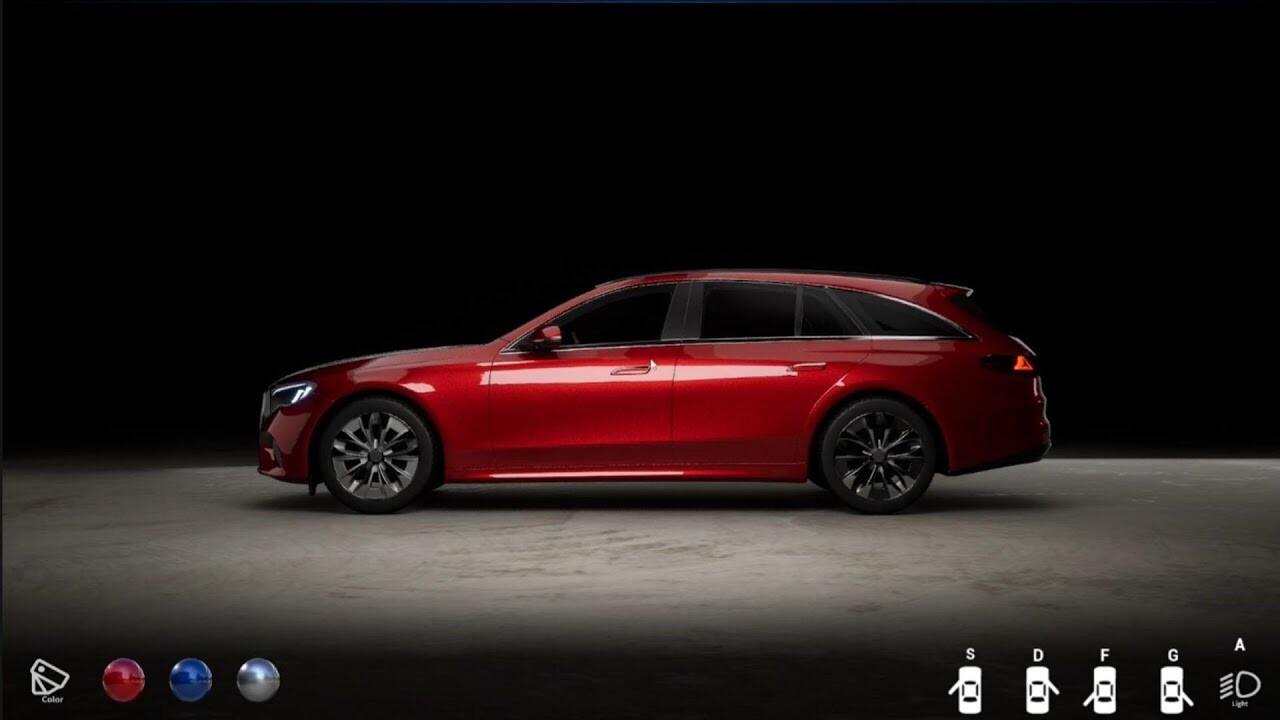 ArtStation - Automotive_Demo_Benz EV