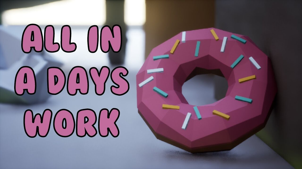 ArtStation - All in a Days Work