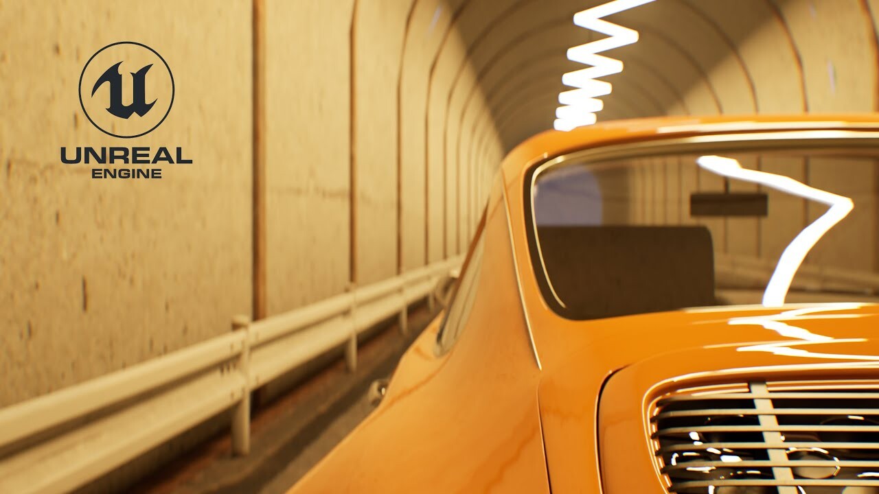 ArtStation - Porsche Advertising Unreal Engine 5