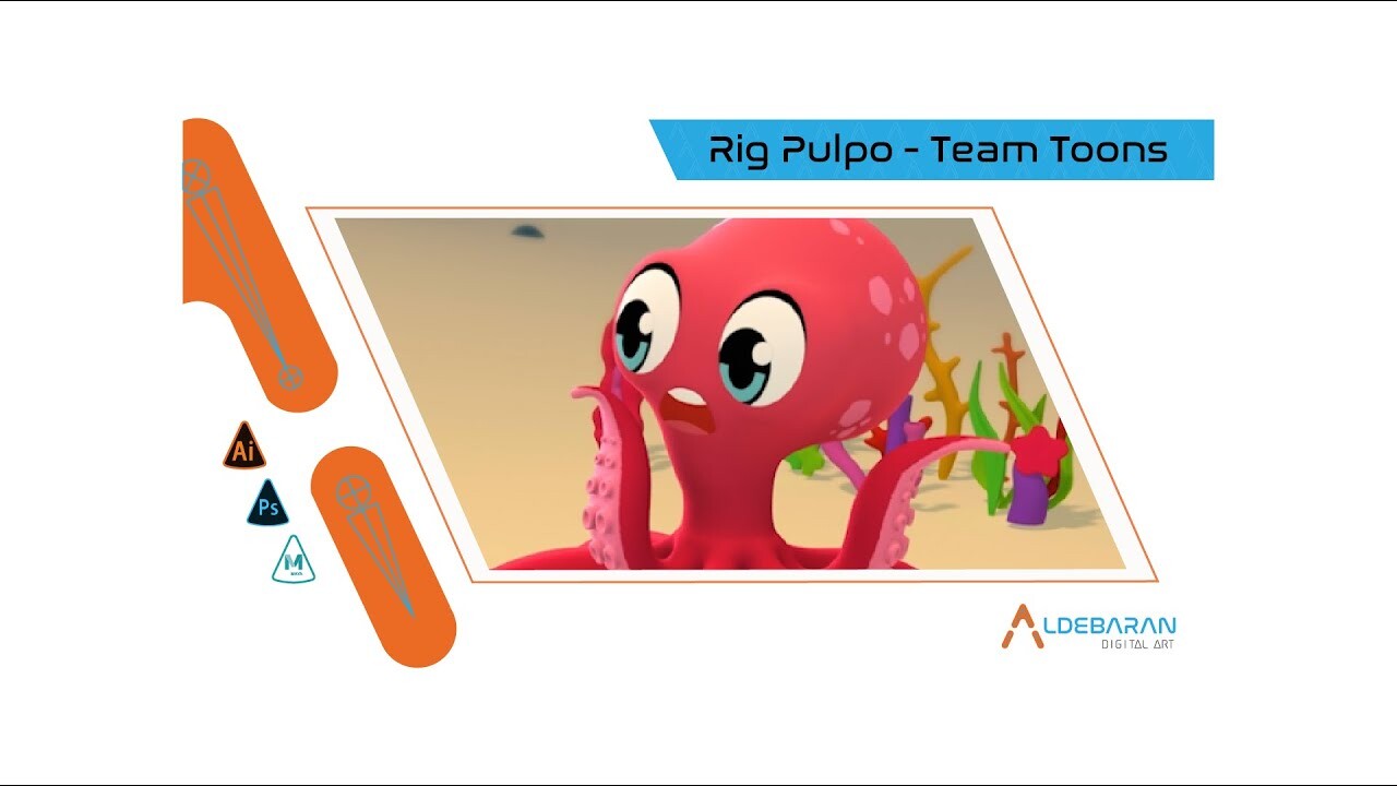 ArtStation - Rigs creados para Team Toon Studios