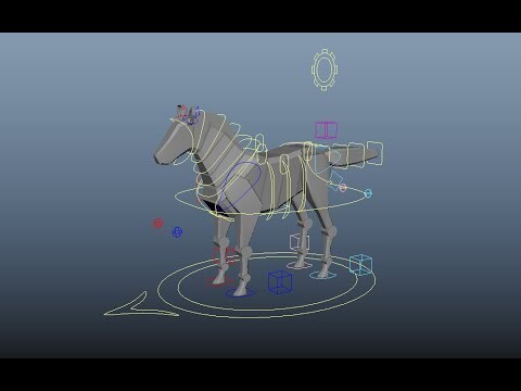 ArtStation - Quadruped Rig Test
