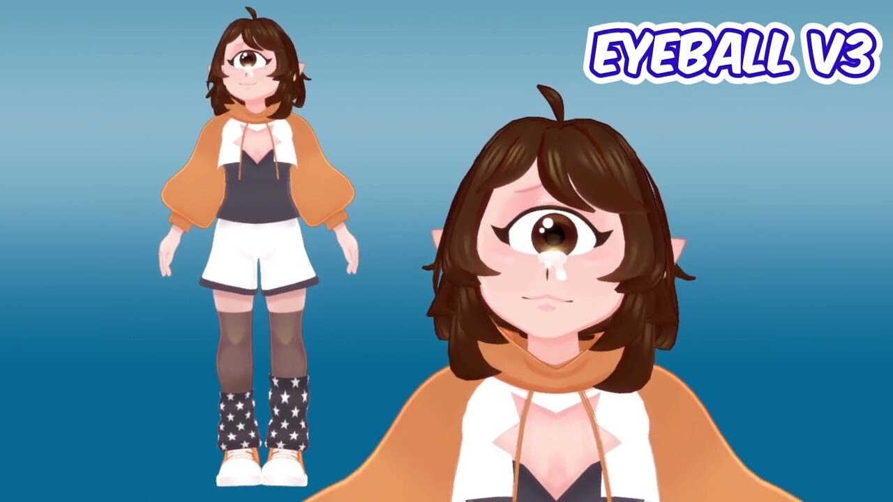 ArtStation - Anime Style Cyclops Vtuber