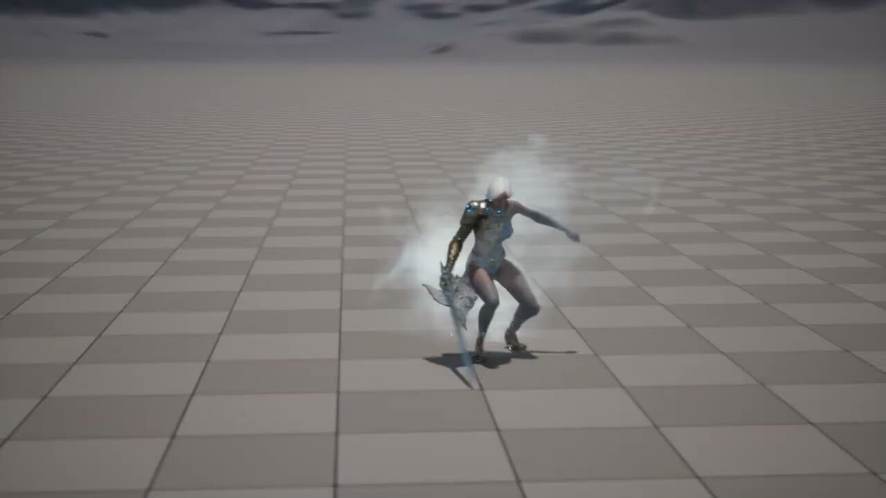 ArtStation - Ice Dash VFX UnrealEngine 5