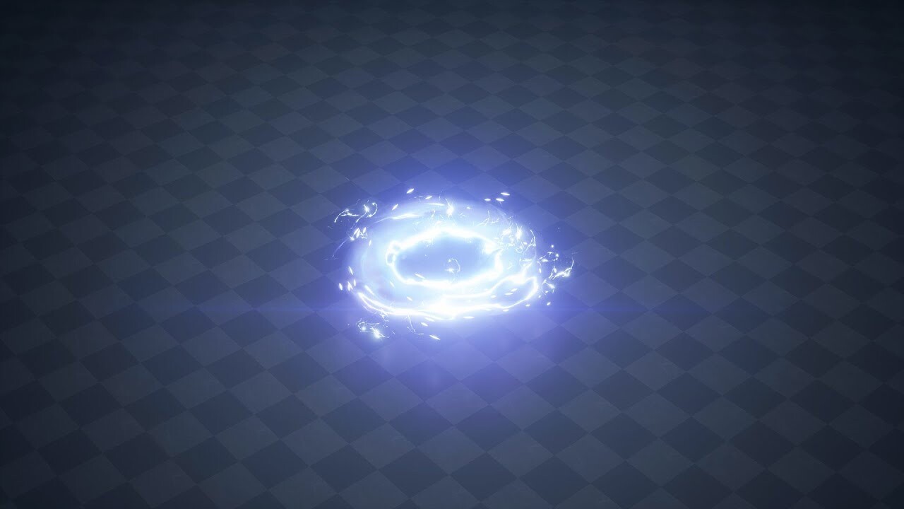 ArtStation - UE | Lightning AOE Slash [4K]