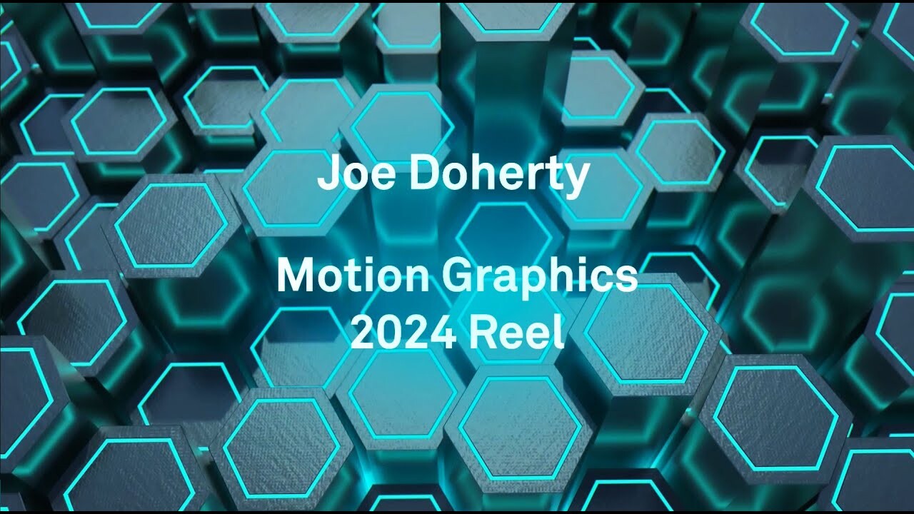ArtStation - Joe Doherty - 2024 Motion Graphics Reel