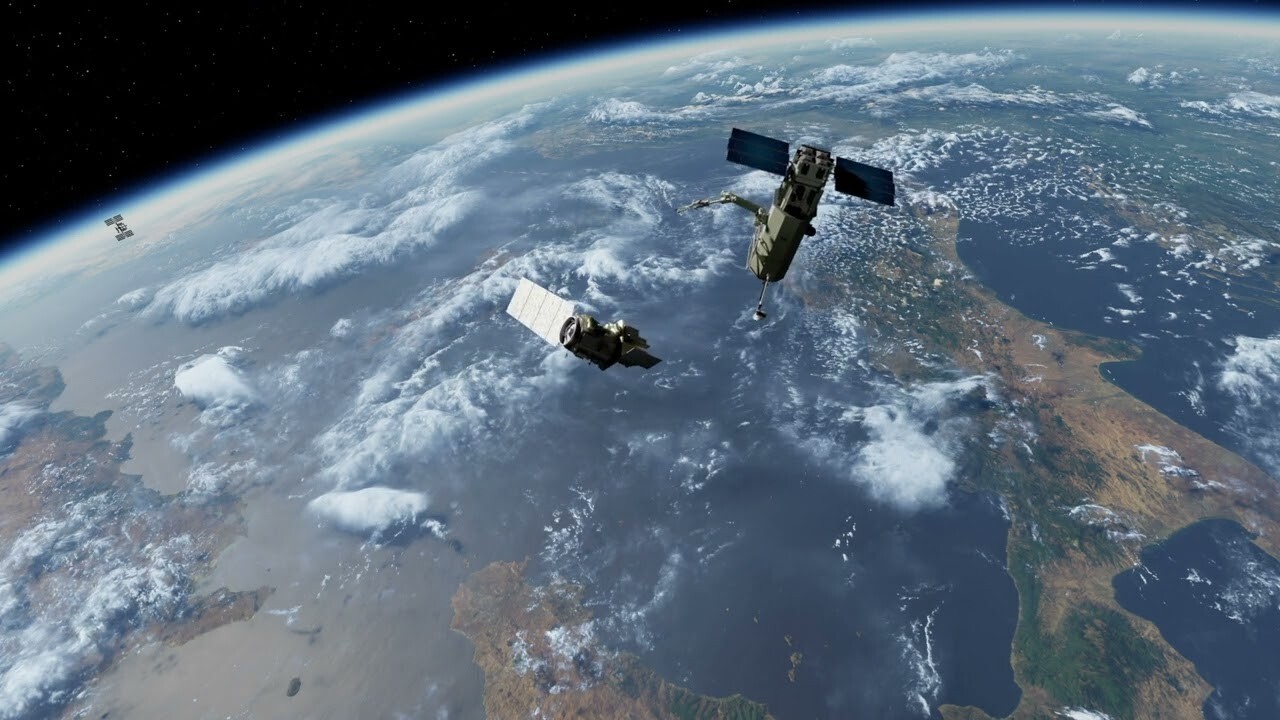 ArtStation - Space Satellite Attack