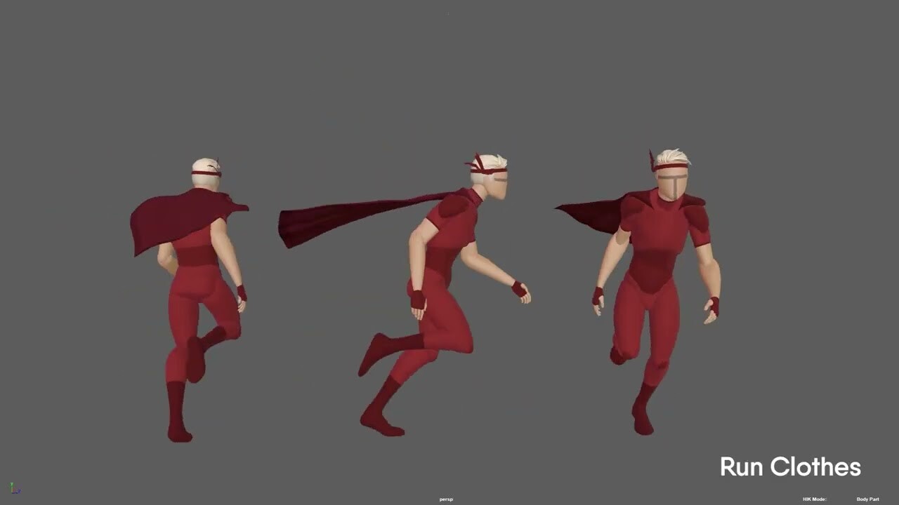 ArtStation - Walk and Run cycles.