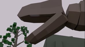 ArtStation - T rex Fight