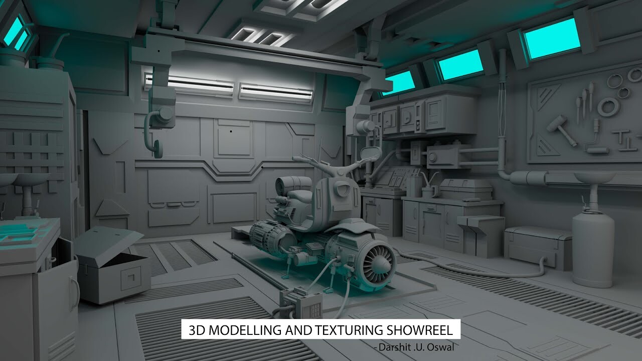 ArtStation - 3D MODELING AND TEXTURING SHOWREEL