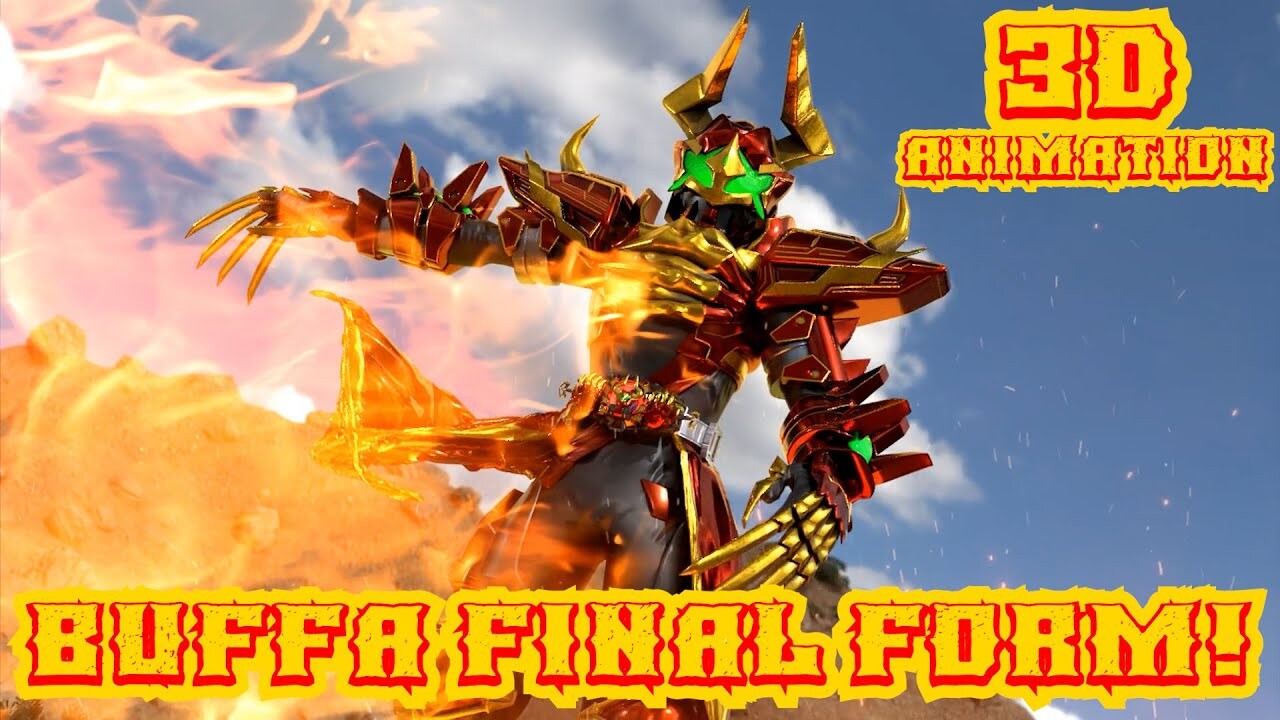ArtStation - Buffa Maou Henshin! Kamen Rider Buffa Demon Lord Form 3D ...