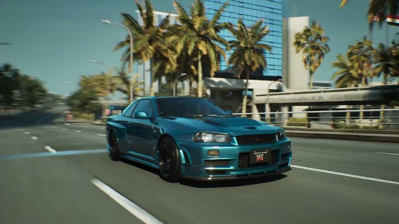 ArtStation - UE5_LA_city_car_anim