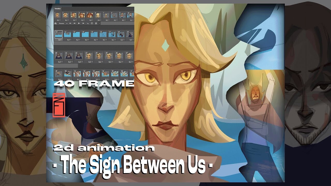ArtStation - - The Sign Between Us - 2d animation /Mefeolur