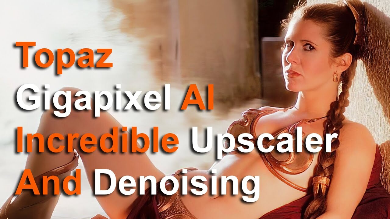 ArtStation - Topaz Gigapixel AI Incredible Upscaler And Denoising