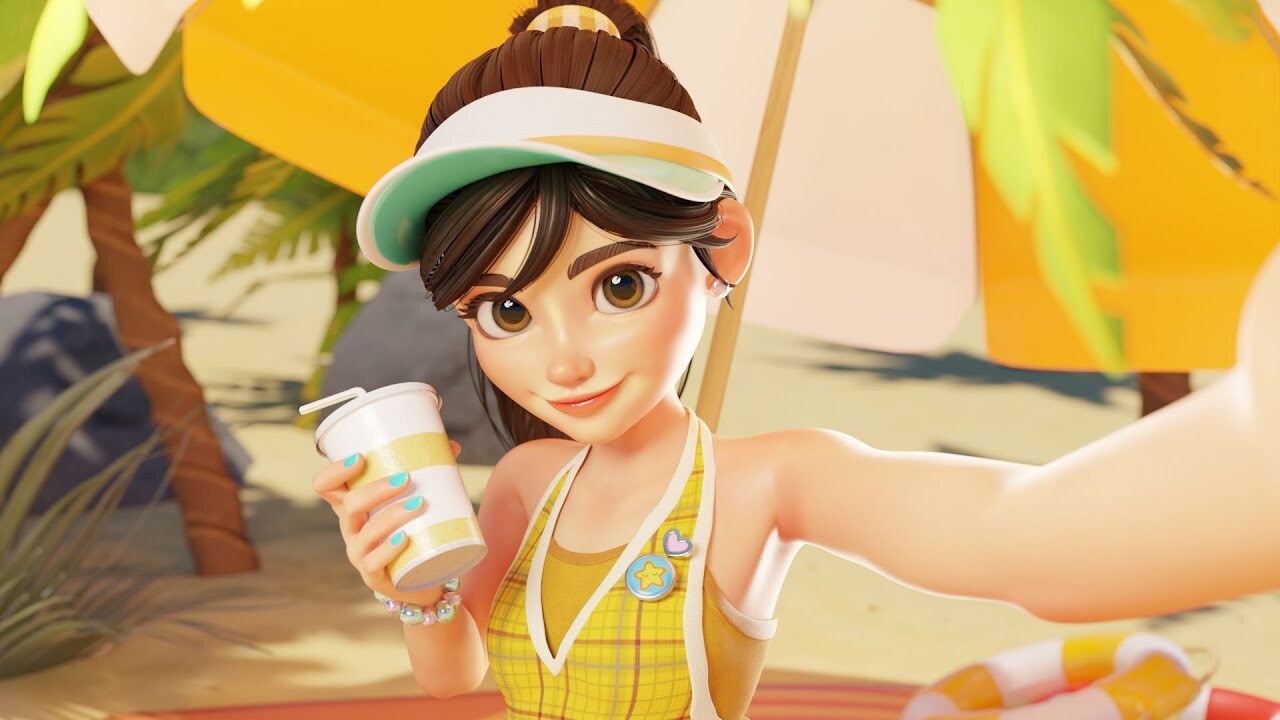 ArtStation - 【毕设动画】《飞逐夏日》原创blender动画短片 “Chasing the Summer” - Original Blender Animated Short Film