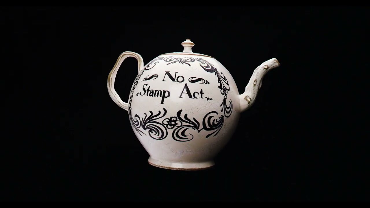 ArtStation - "No Stamp Act" Teapot